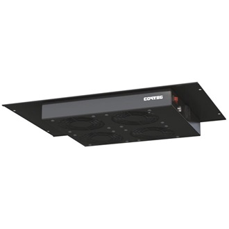 CONTEG ventilátor panel + keret 19" 4-es termosztáttal - JTC :: A ...